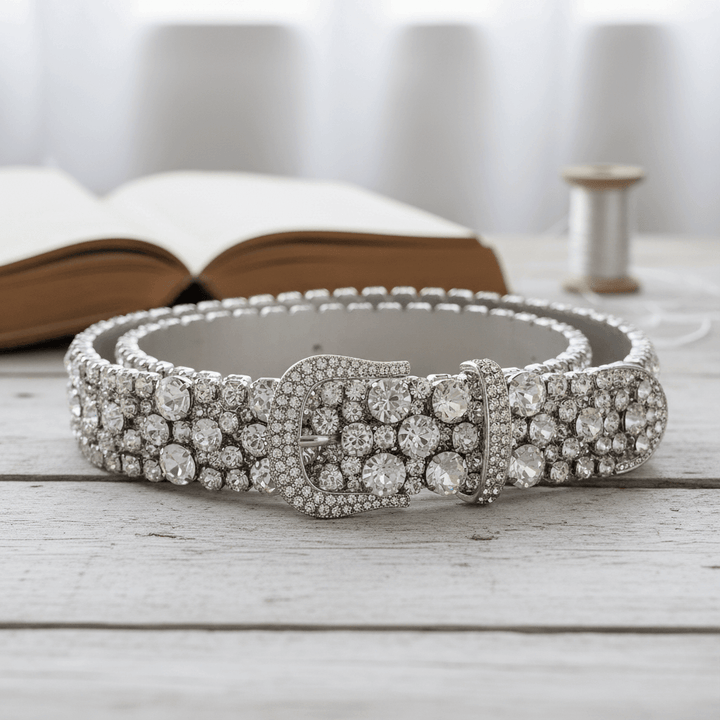 What Is a Rhinestone Belt? Sparkly Western & Festival Style Guide