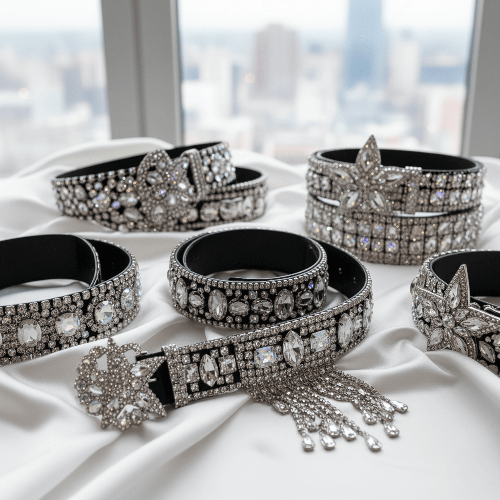 Best Plus-Size Rhinestone Belts for Style, Comfort, and Shine