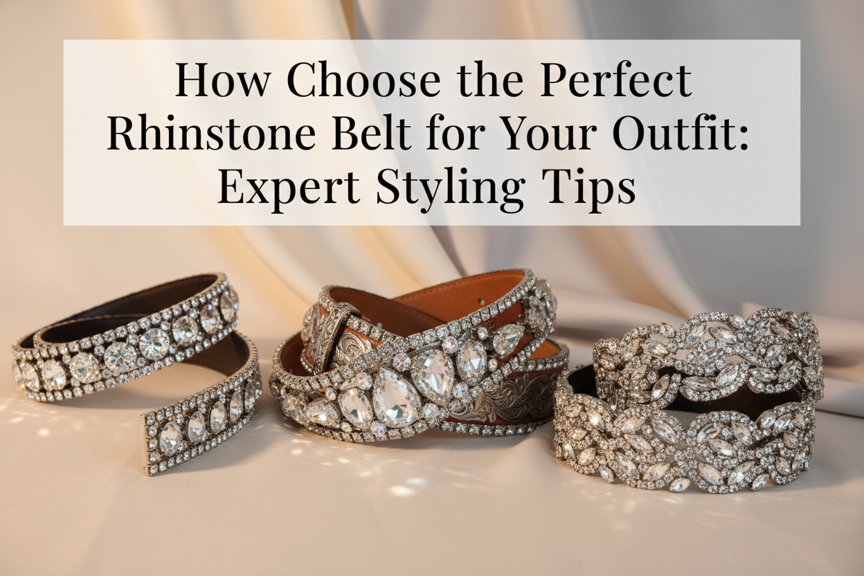How to Choose the Perfect Rhinestone Belt for Your Outfit – Expert ...